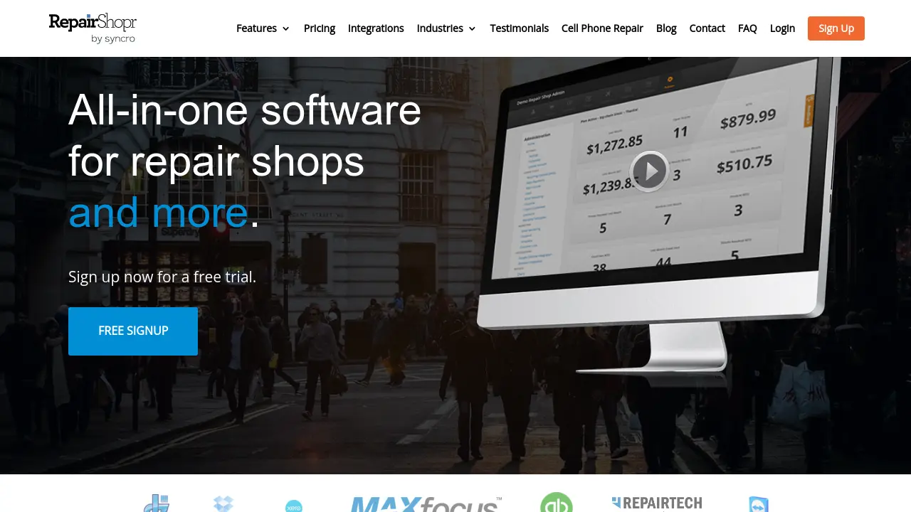 RepairShopr - All-in-one software for repair shops and more.